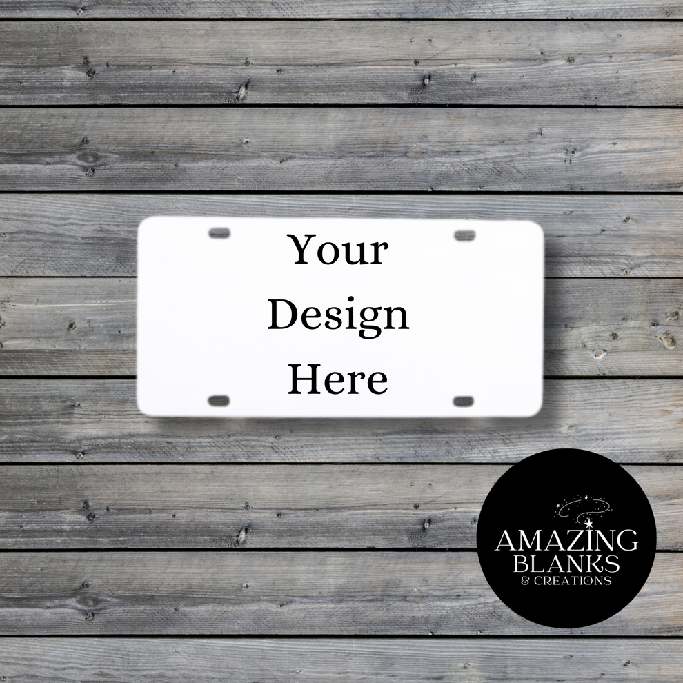 Custom License Plate – Amazing Blanks Company